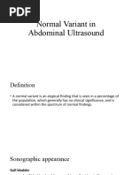 Normal Values Ultrasound - Paediatrics | PDF