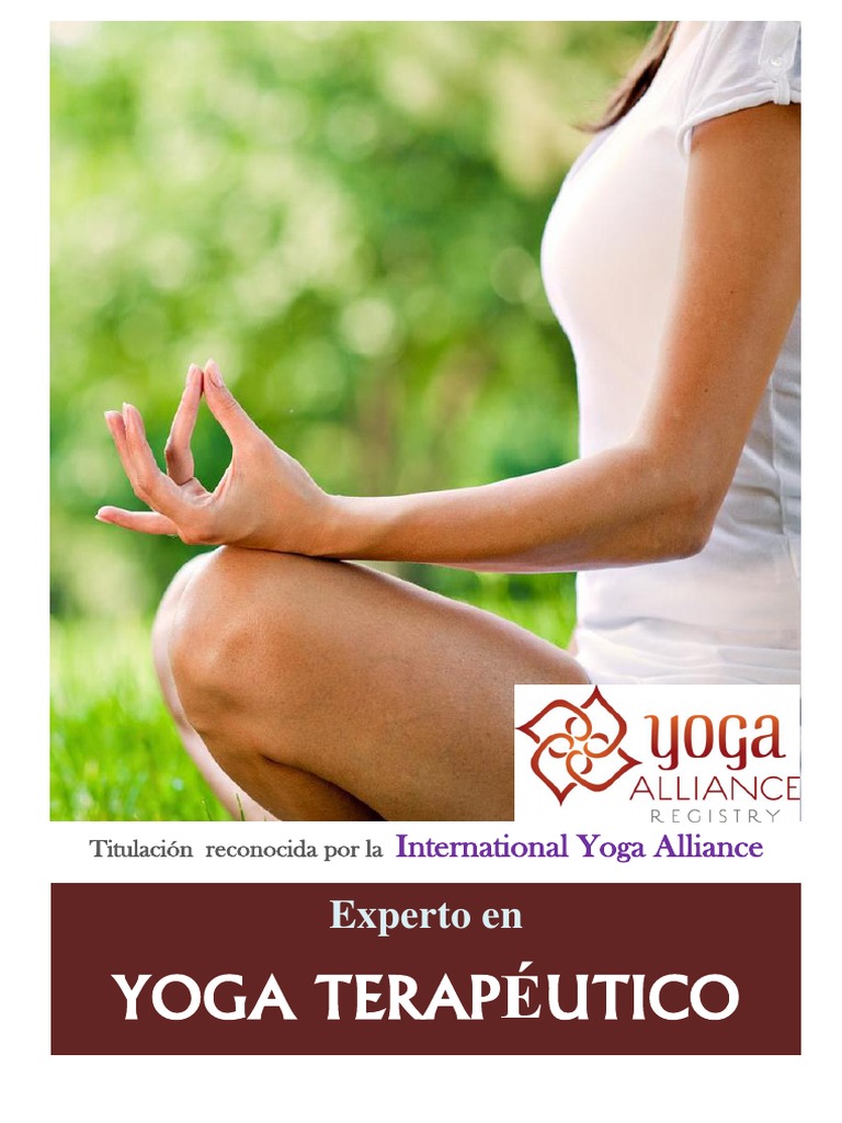 Formacion Yoga Terapeutico Pres - Programa - DEF | PDF | Terapia física | Yoga