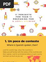 AQA Spanish GCSE Role-play Examples | PDF