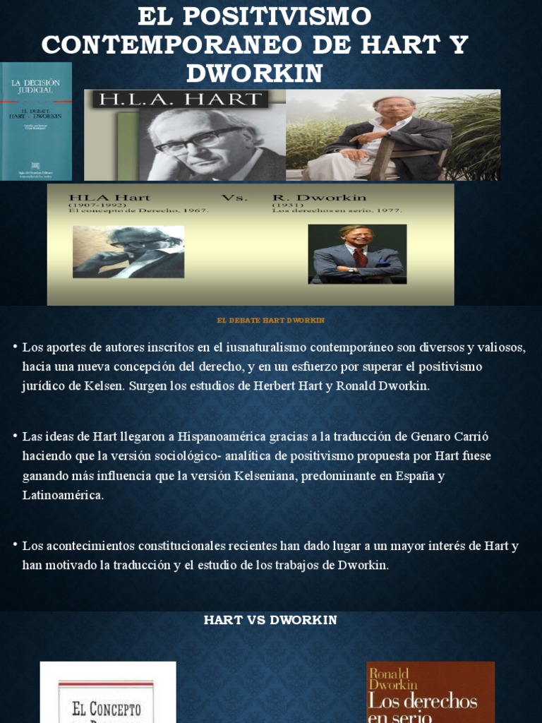 Debate Jurídico: Hart vs. Dworkin | PDF | Juez | Moralidad