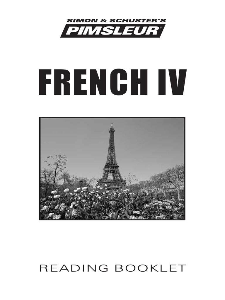 Pimsleur French 4 - Reading Booklet PDF | PDF | Nature
