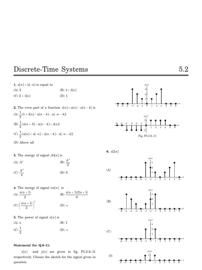 Signal and Systems | PDF