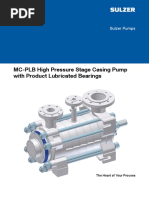 Manual Sulzer Bingham Pumps MSD | PDF