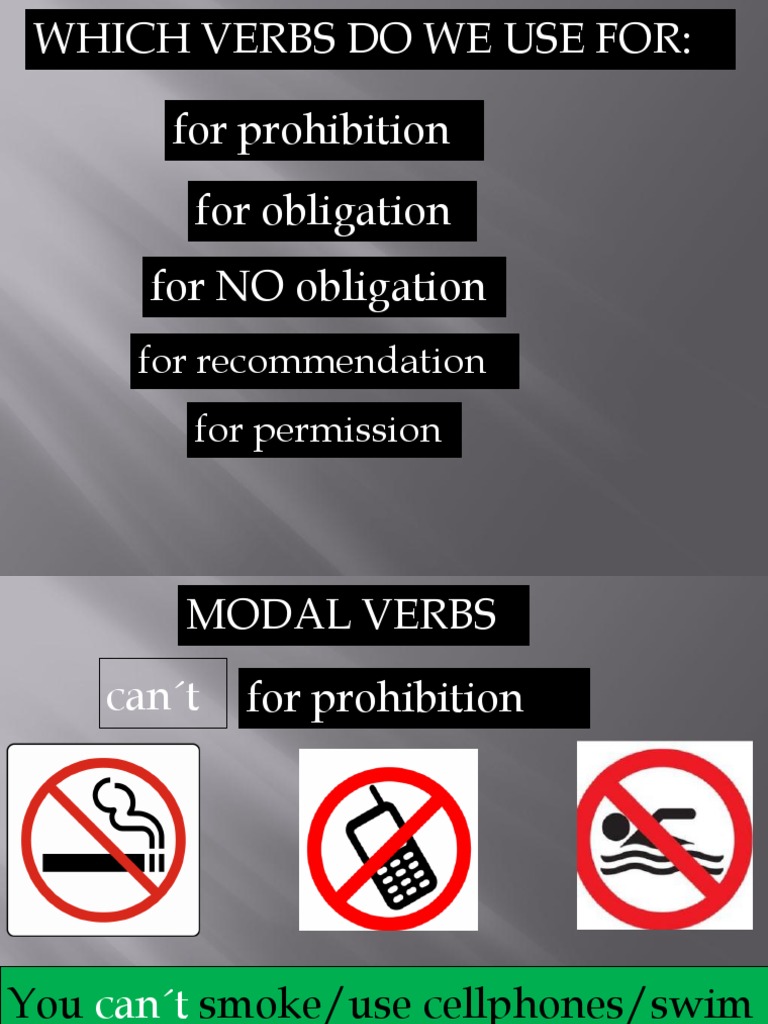 Understanding Modal Verbs for Obligation | PDF | Grammar | Linguistic ...