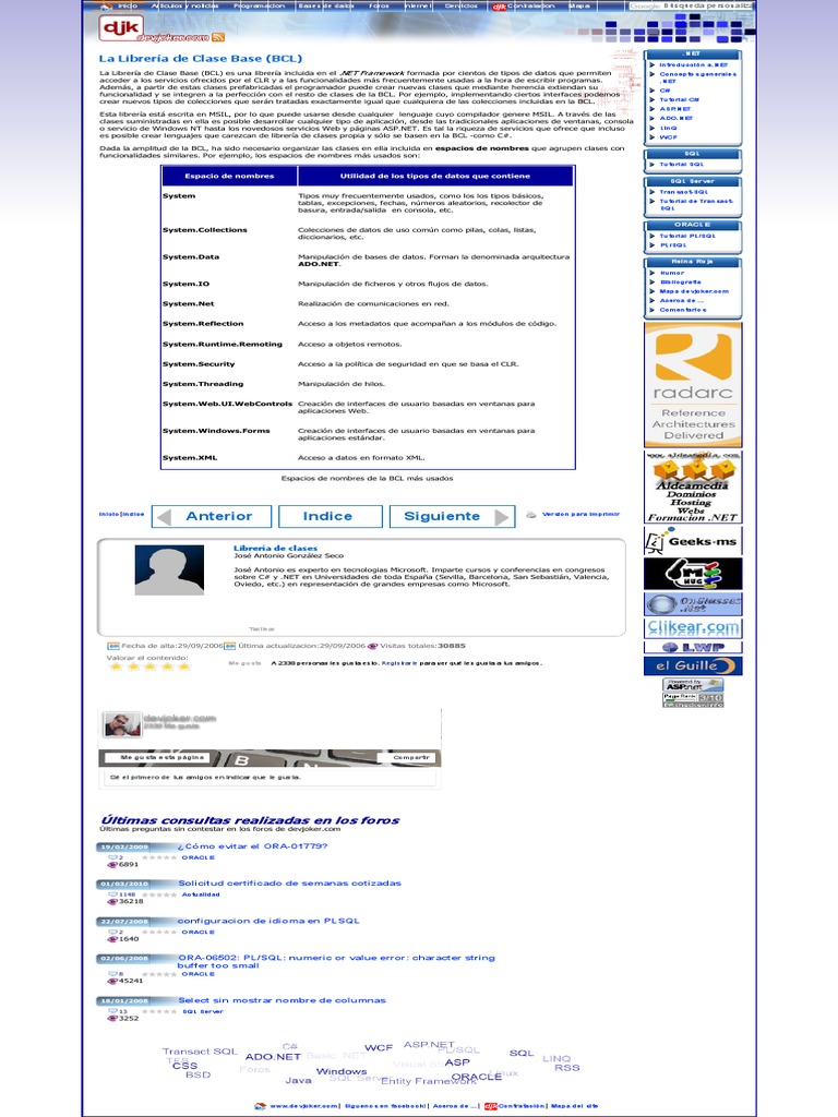 Librería de Clases NET PDF | PDF | .NET Framework | C Sharp (lenguaje de programación)