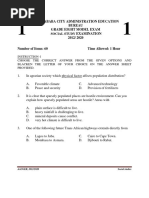 BASIC SCIENCE PRACTICE QUESTIONS (Grade 7) | PDF | Cytoplasm | Science