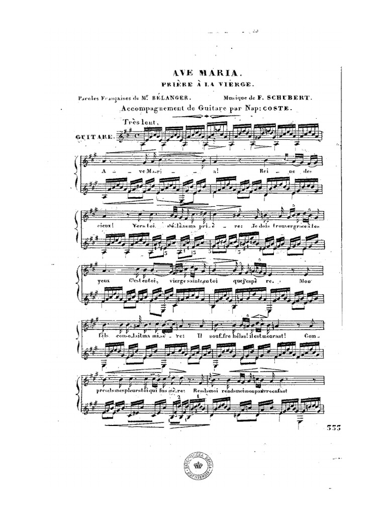 Schubert Ave Maria | PDF