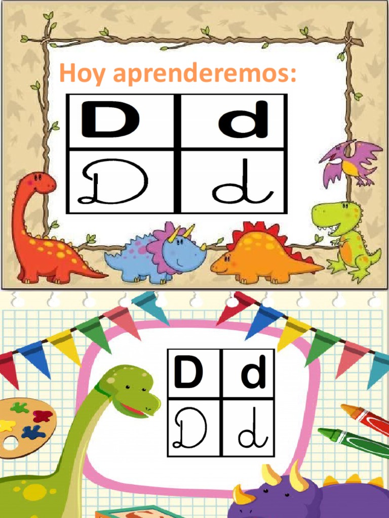 Actividades con sílabas de la letra D | PDF