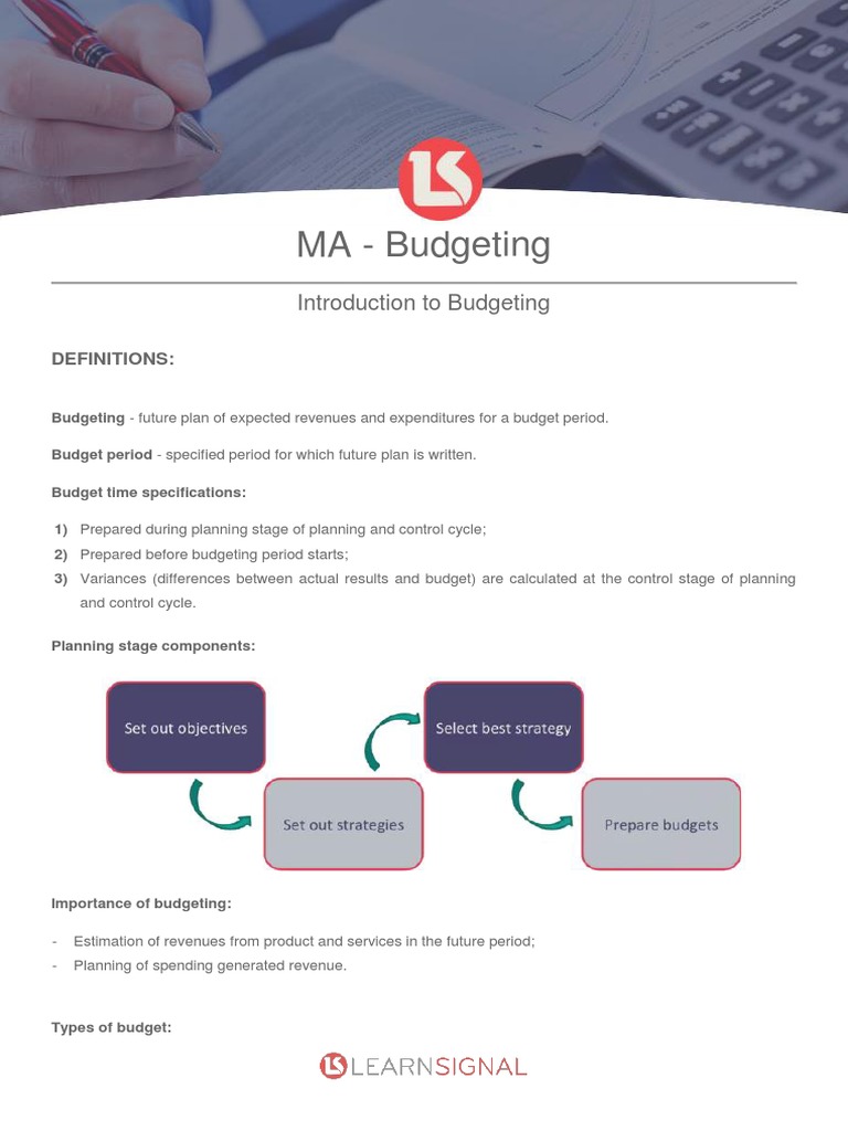 Budgeting - Notes Summary PDF | PDF | Net Present Value | Present Value