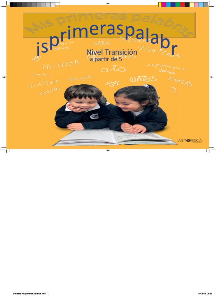 Mis Primeras Palabras para Niños | PDF | Educación de la primera ...