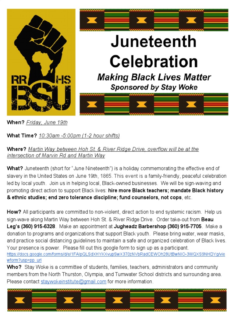 Juneteenth Celebration | PDF