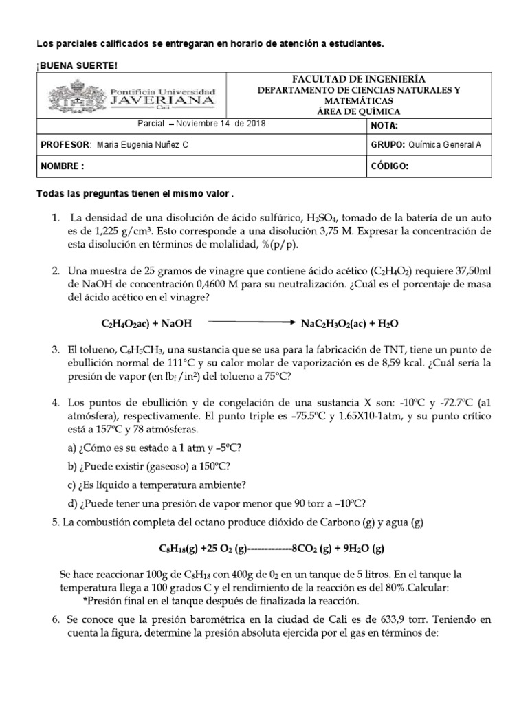 Parciales Finales Con Solución PDF | PDF