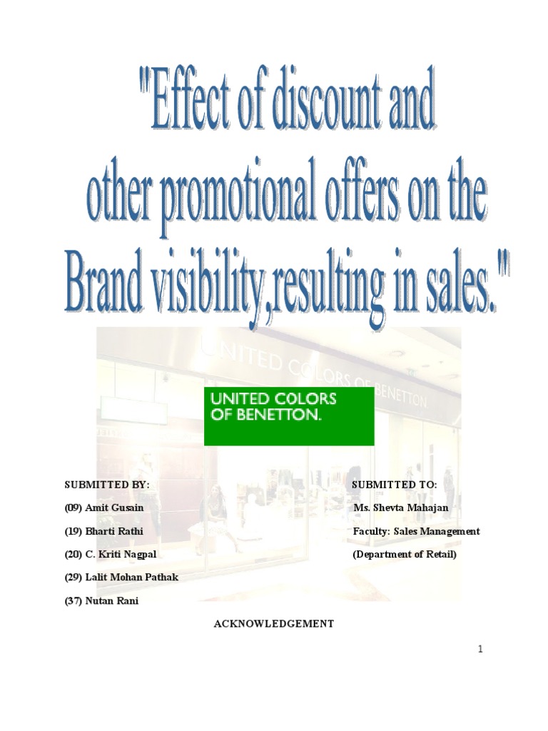 Ucb Project Pdf Retail Fashion