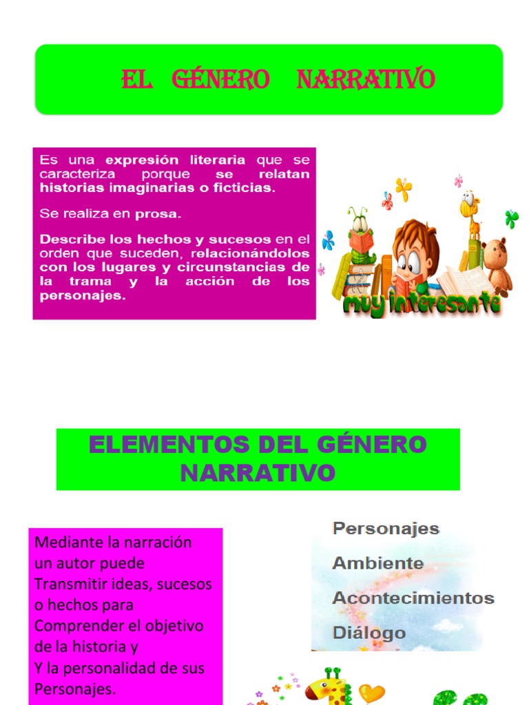 Genero Narrativo | PDF