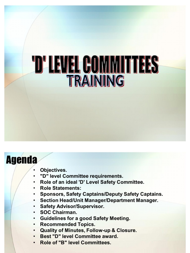 D Level | PDF | Safety | Business