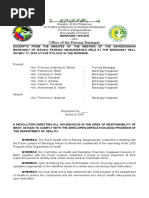 Resolution No. 01-BDC Resolution For Realignment | PDF | Philippines ...