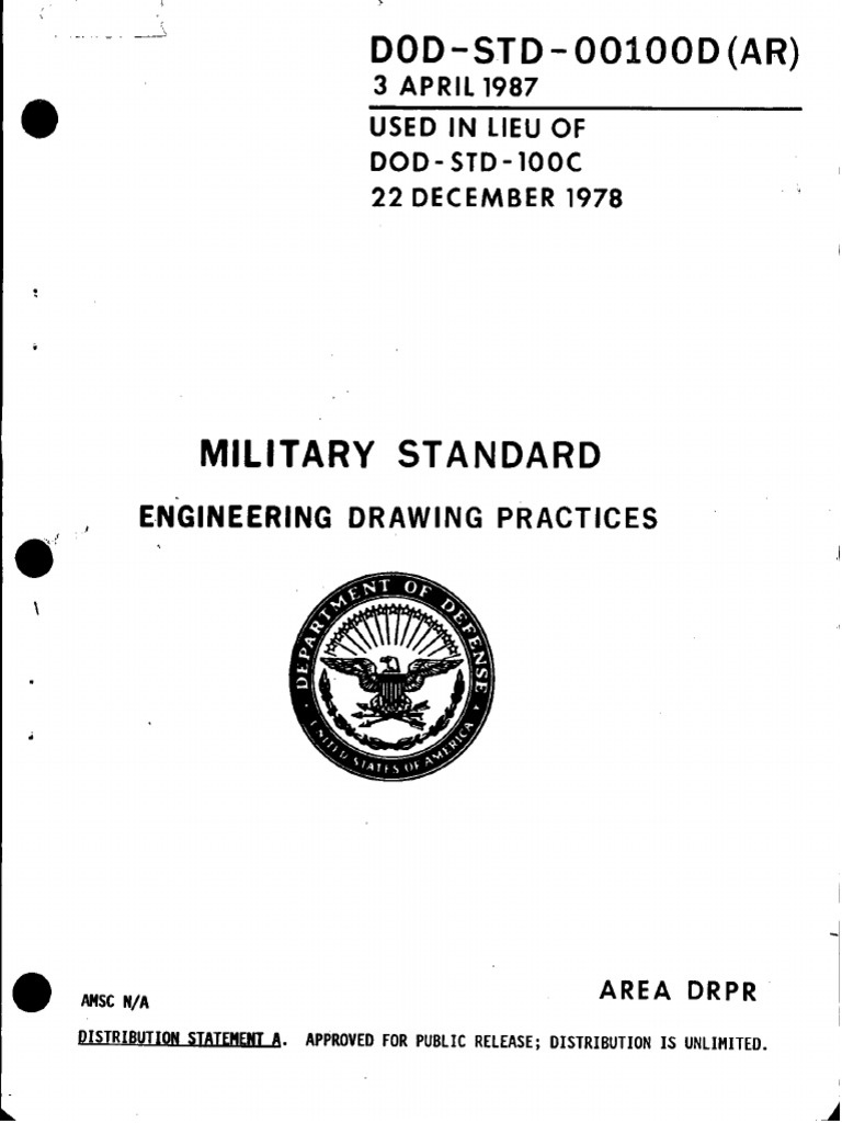 Dod STD 100D PDF | PDF | Specification (Technical Standard) | Gear