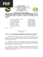 11-S-2020 Zero Open Defecation | PDF | Local Ordinance | Fine (Penalty)