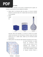 Modelo cinético corpuscular de la materia | PDF