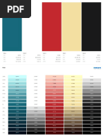 Stitch 626 Color Palette | PDF | Vision | Digital Signal Processing