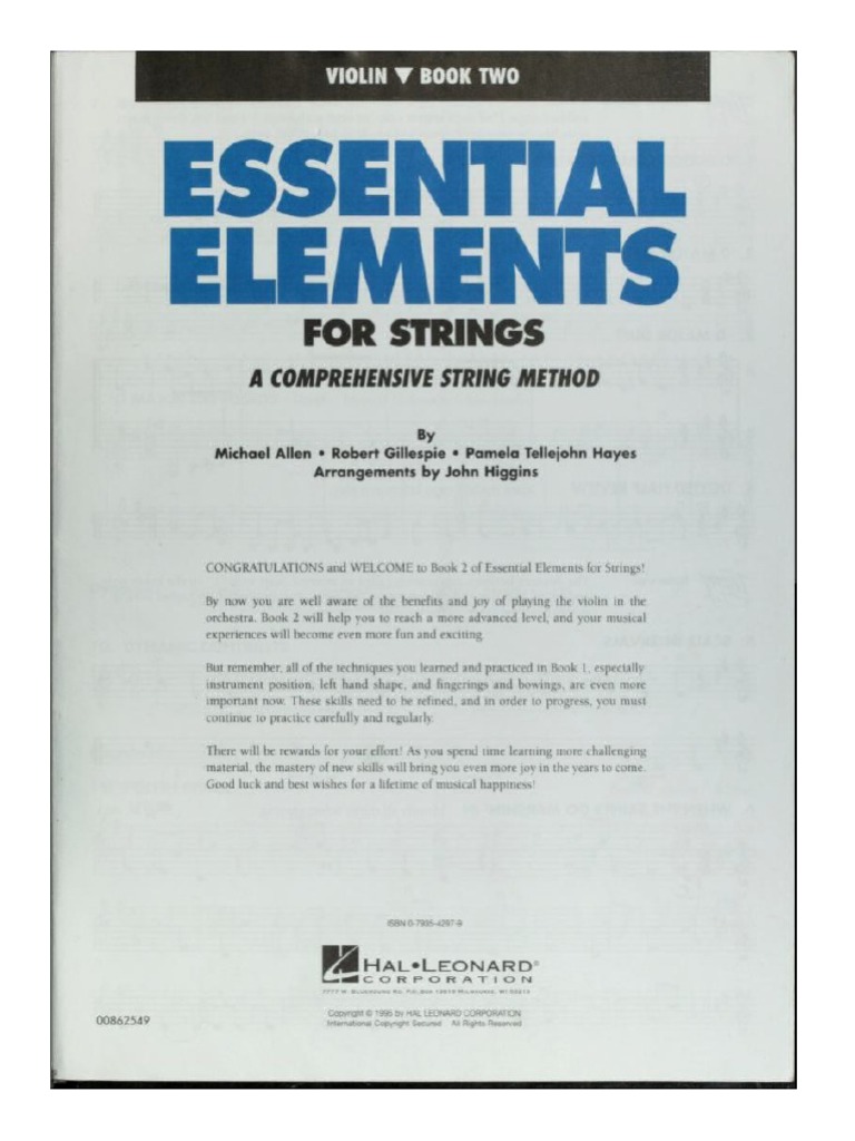 Essential Elements 2000 Book II | PDF