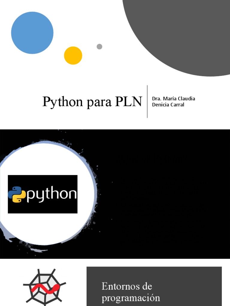 Python para PLN | PDF | Objeto (informática) | Python (lenguaje de programación)