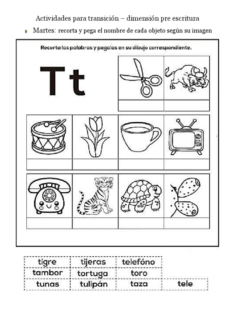 Actividades para Transición 10 | PDF
