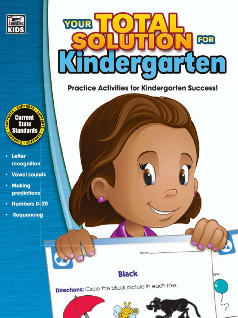Your Total Solution For Kindergarten Workbook | PDF