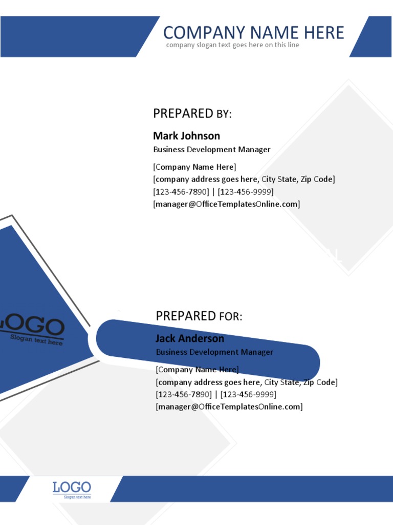Company Name Here: Business Proposal | PDF | Fee | Text Messaging