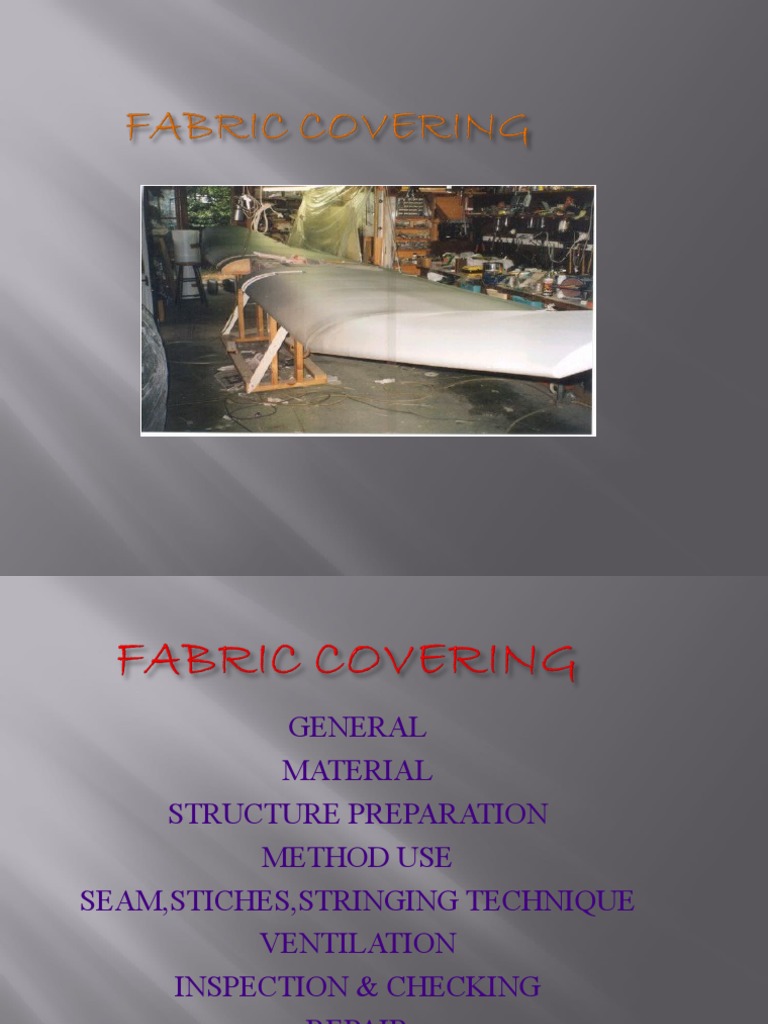 Fabric Covering | PDF | Seam (Sewing) | Yarn