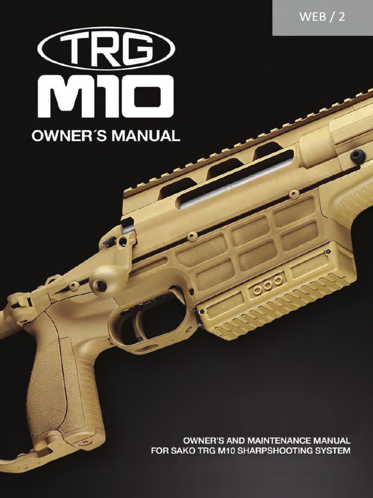 TRG M10 Instruction Manual EN WEB3 | PDF | Telescopic Sight | Magazine ...