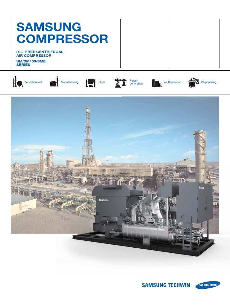 Samsung Compressor: Il-Free Centrifugal Air Compressor M/SM100/SME ...