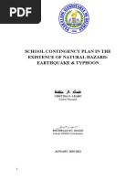 School DRRM Contingency Plan | PDF