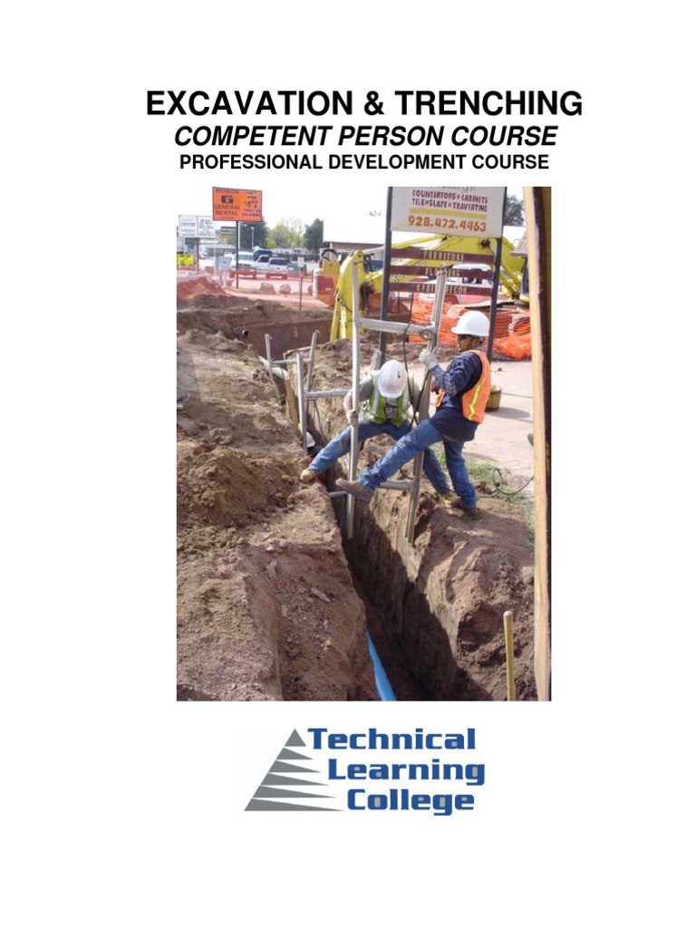 Excavation SAfety On Site | PDF | Occupational Safety And Health ...
