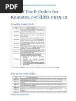 DAF - Fault Codes For Engine Control Units, DMCI - 1 PDF | PDF ...