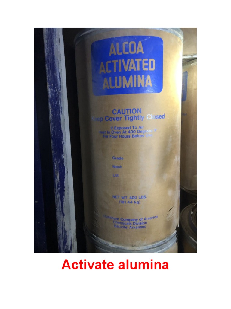 Activate Alumina | PDF | Chemistry | Materials