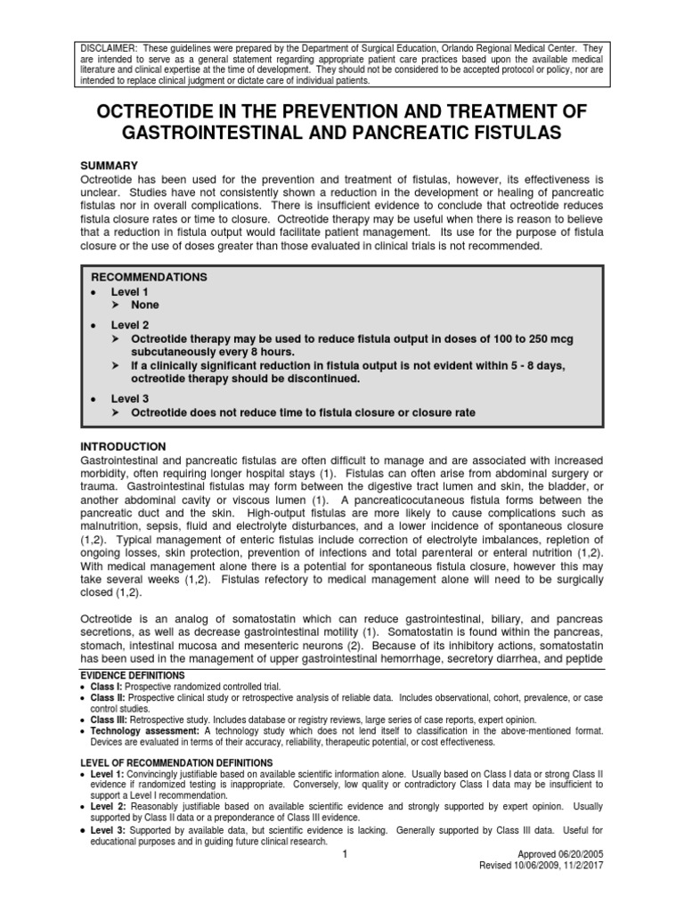 Octreotide 2017 | PDF | Pancreatic Cancer | Pancreas