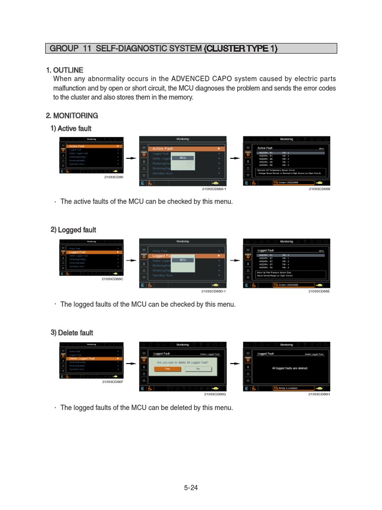 5-11 - Self Diagnostic System | PDF | Electrical Network | Relay