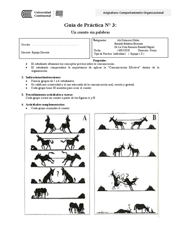 Guía de Práctica #03 Un Cuento Sin Palabras | PDF | Sócrates