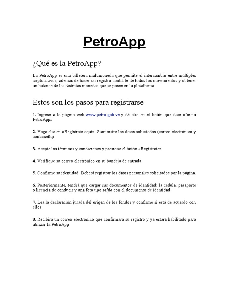 Petro App | Descargar gratis PDF | Contraseña | Informática
