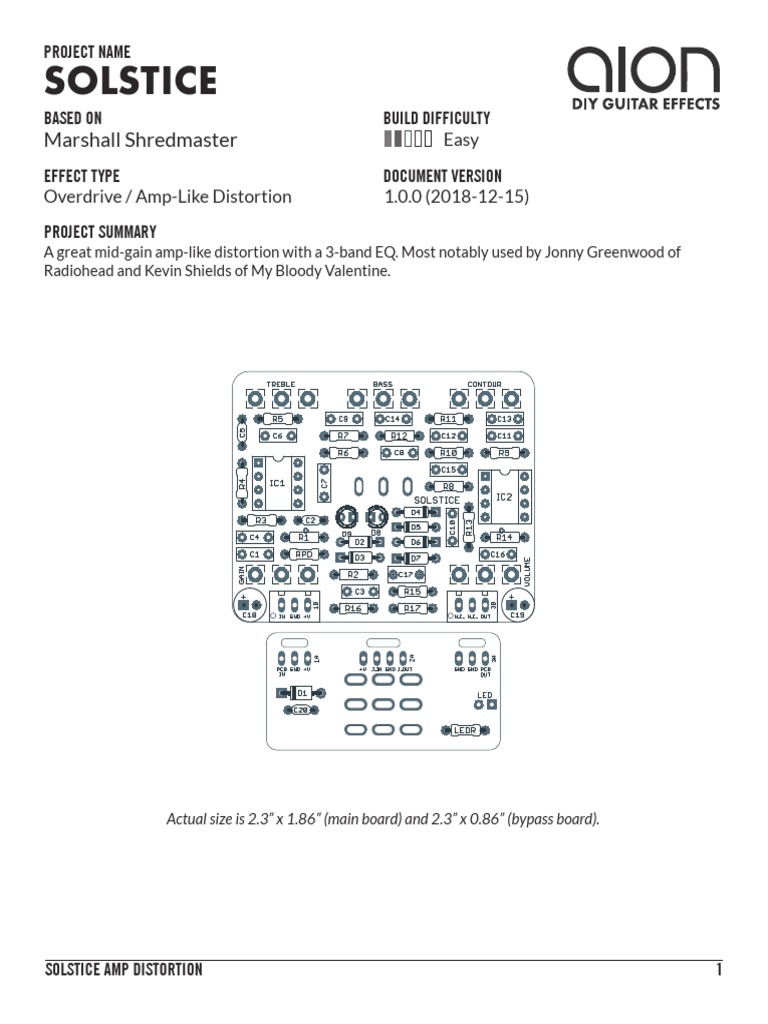 Solstice Documentation PDF | PDF | Amplifier | Electrical Equipment