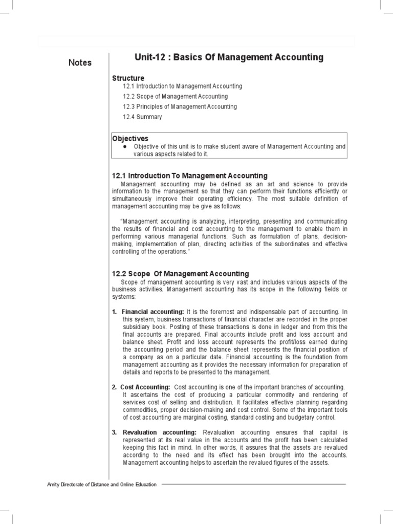 Textual Learning Material - Module 5 | PDF | Management Accounting | Cost Of Goods Sold