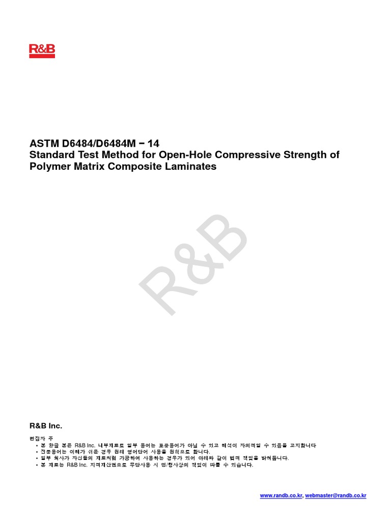 Astm D6484 | PDF