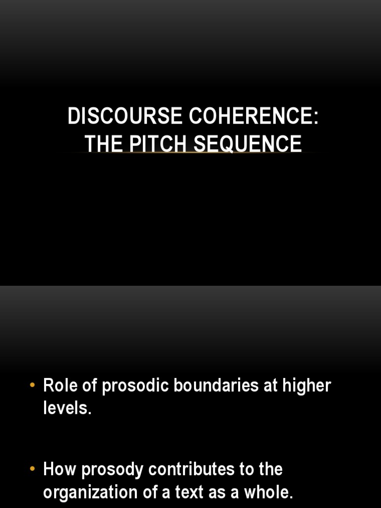 Pitch Sequence | PDF