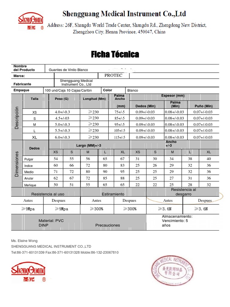 Ficha Tecnica Protec Vinilo | PDF
