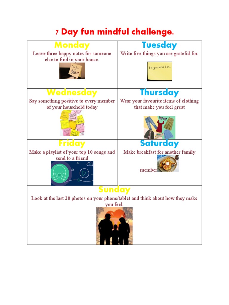 Mindful Challenge | PDF