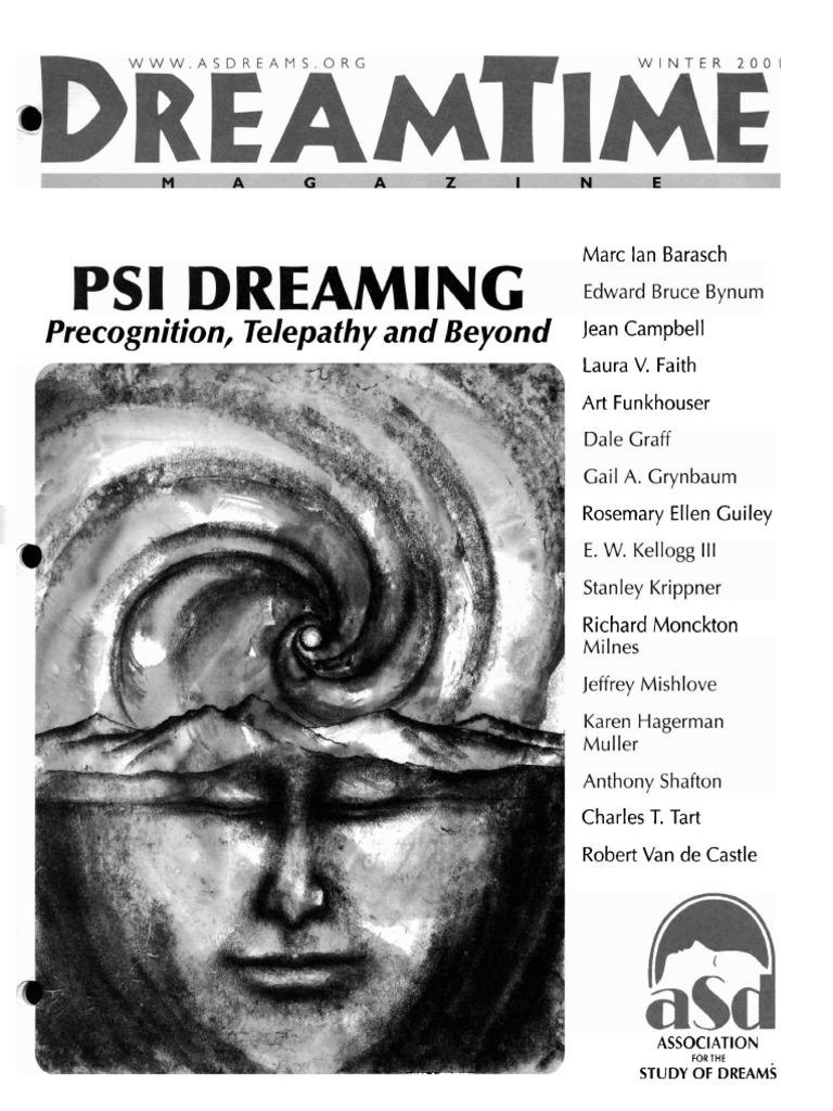 Precognition, Telepathy and Beyond: Marc Ian Barasch | PDF | Lucid ...