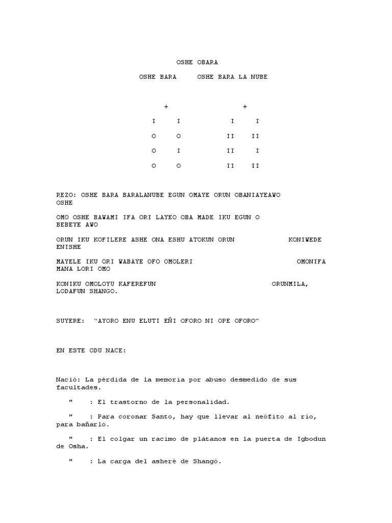 (5-6) Oshe Obara | PDF | Religión y creencia | Alimentos