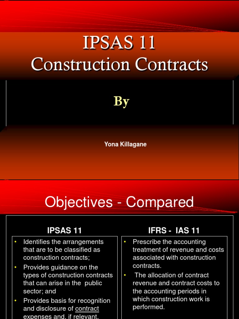 IPSAS 11 Construction Contracts - Diploma | PDF | Government Budget ...