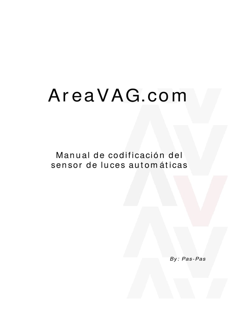 Manual de Codificación Del Sensor de Luces Automáticas | PDF | Decimal ...